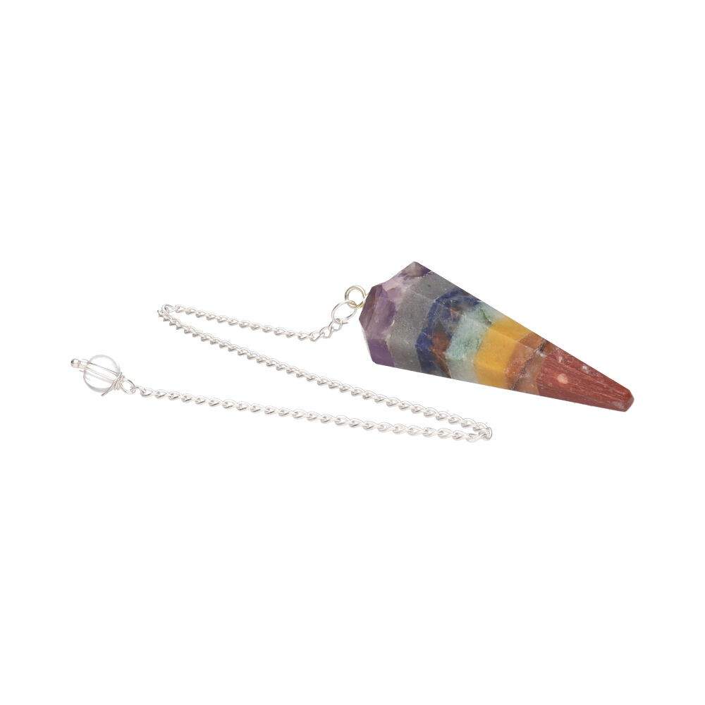 Faceted Chakra Pendulum (38)